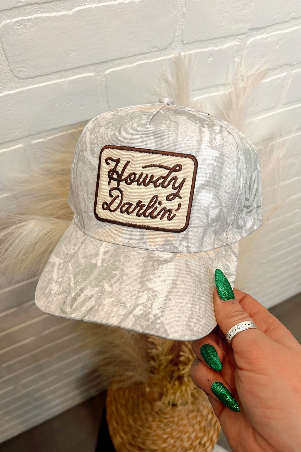 Howdy Darlin' Hat - Light Camo – Trendy and Tipsy